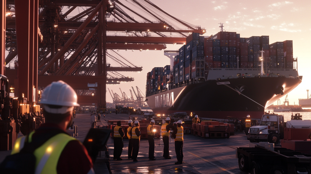 Potential U.S. Ports Strike Threatens Supply... | Metaintro